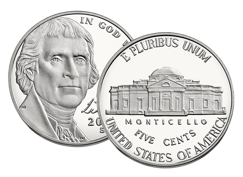 2016 - S Proof Jefferson Nickel - Ultra Cameo – Smyrnacoin.com